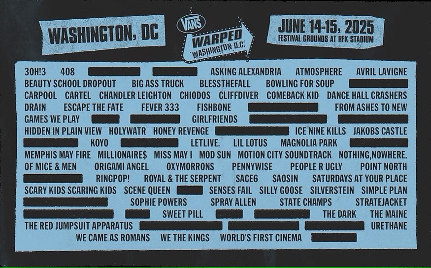 The Vans Warped Tour Lineup Reveal is Perfect - Recommend If You Like